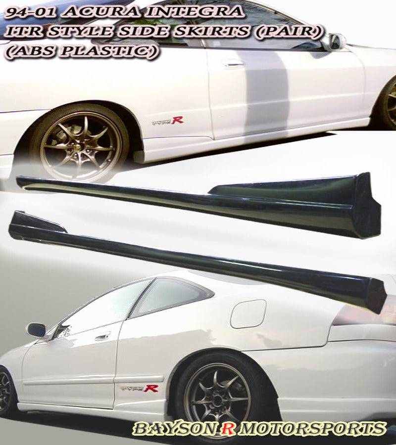 ITR Style Side Skirts For 1994-2001 Acura Integra 2Dr – Bayson R Motorsports