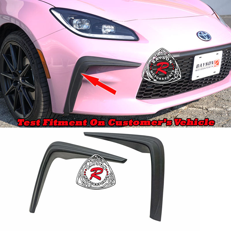 Toyota GR86 (2022-2024) Canards TM Style – Bayson R Motorsports