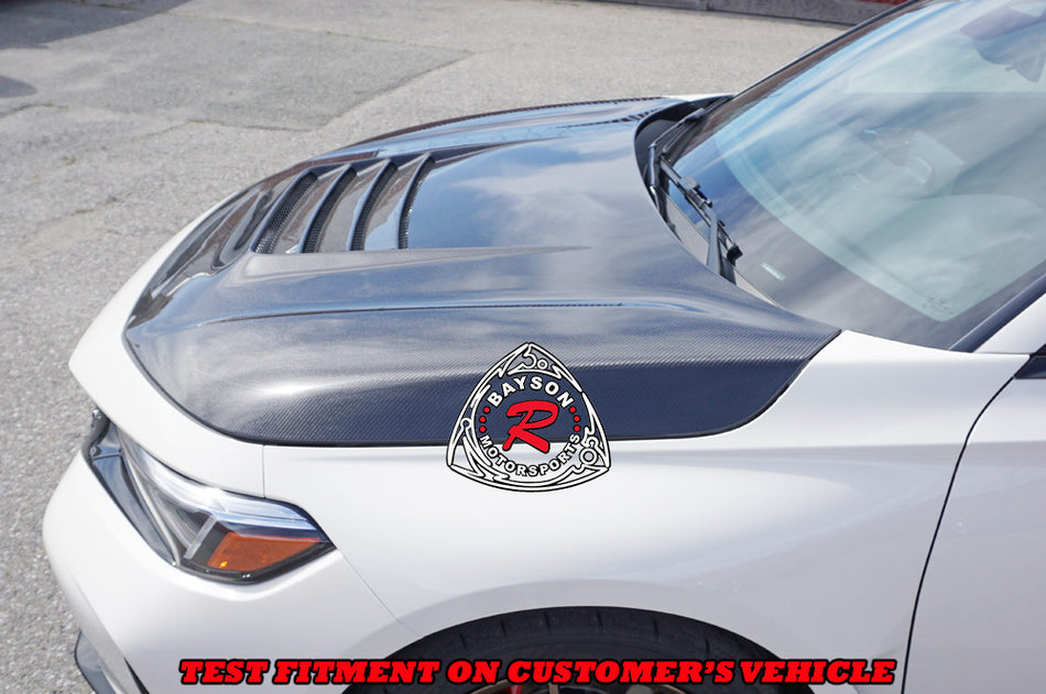 Honda Civic Type-R FL5 Carbon Fiber Hood (2023-2026) GT Style – Bayson ...