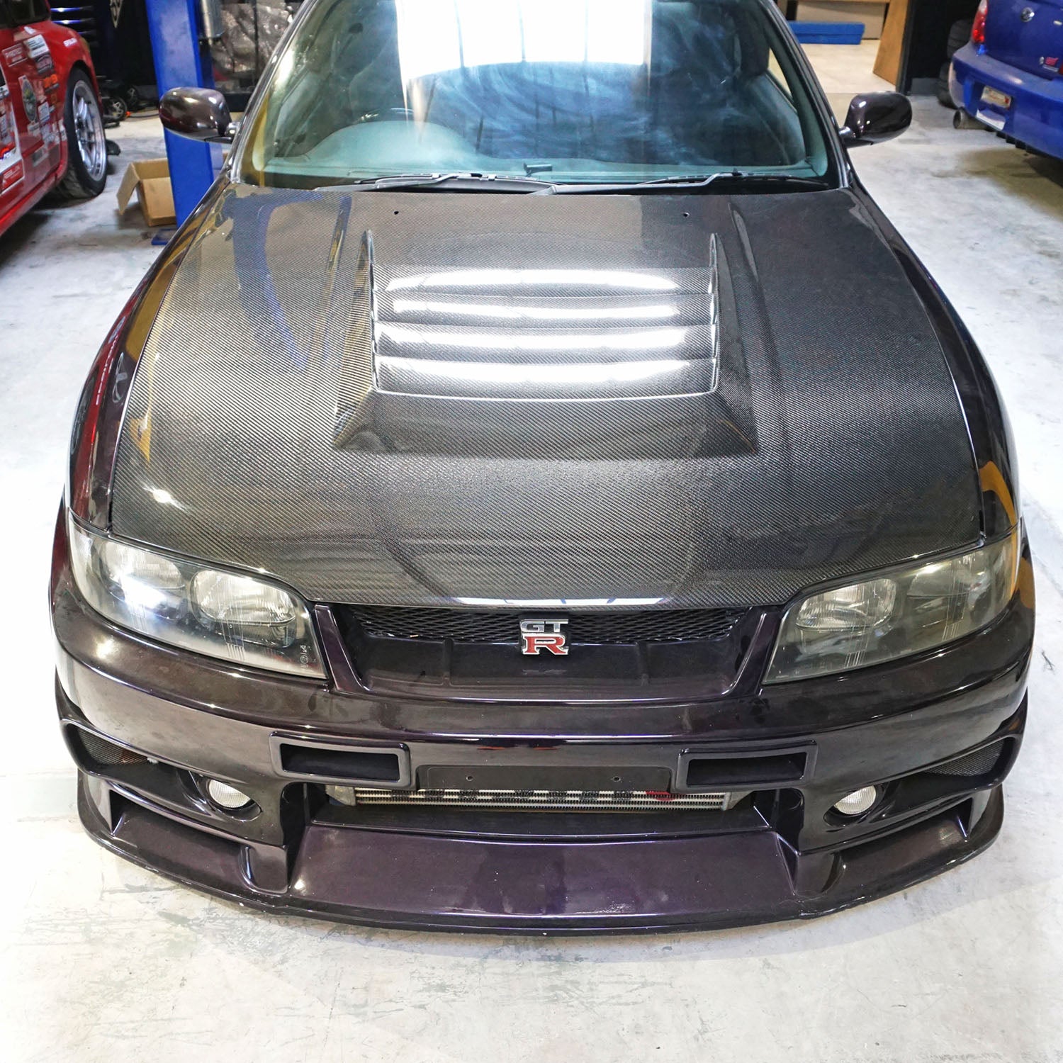 Nissan GTR R33 Carbon Fiber Hood 1995-1998) Z-Tune Style – Bayson R ...