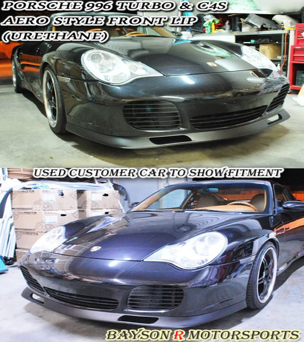 Aero Style Front Lip For 2001-2005 Porsche 911 Turbo / Carrera (996 ...