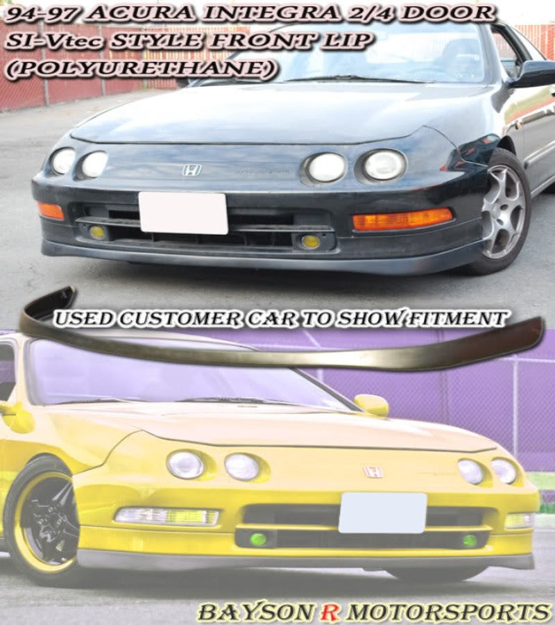 Acura Integra Front Lip (1994-1997) Si-Vtec Style – Bayson R Motorsports