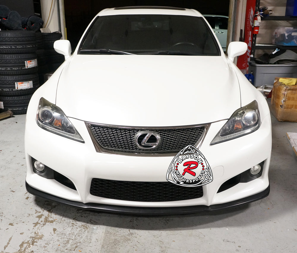 Lexus IS-F Front Lip (2008-2014) A Style – Bayson R Motorsports