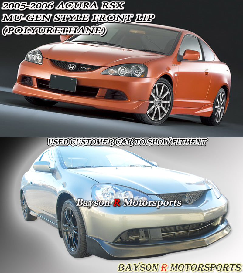 MU Style Front Lip For 2005-2006 Acura RSX – Bayson R Motorsports