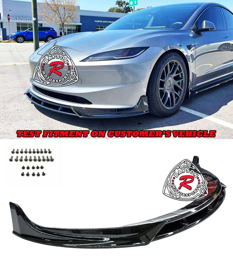 F Style Front Lip/Side Skirt/Rear Diffuser/Spoiler 2024-2025 Tesla ...