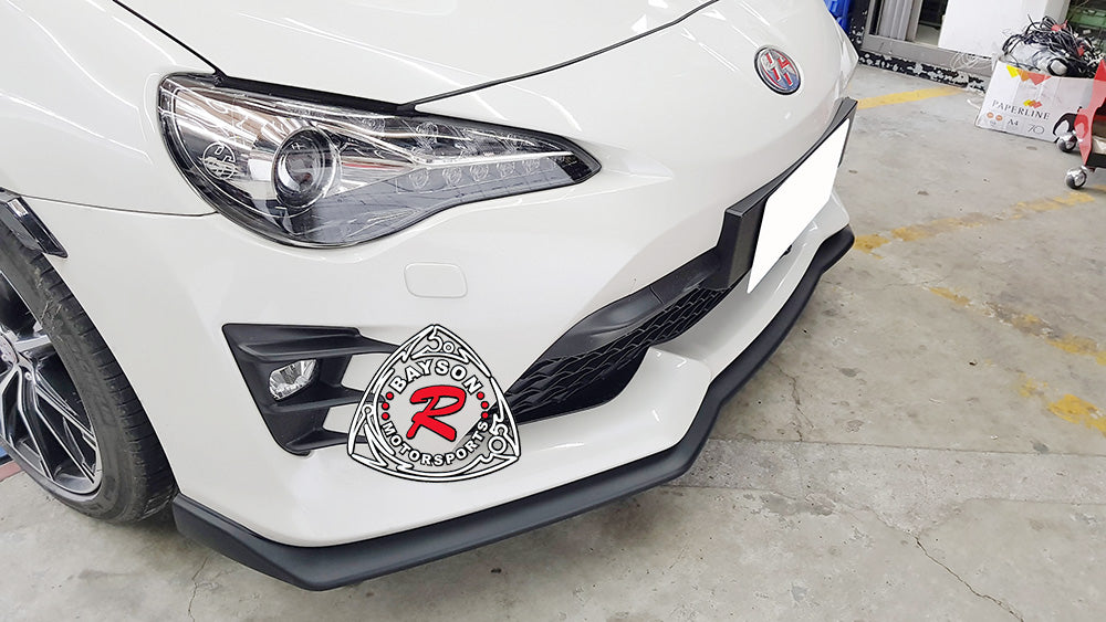 Toyota 86 Front Lip (2017-2021) ST Style – Bayson R Motorsports