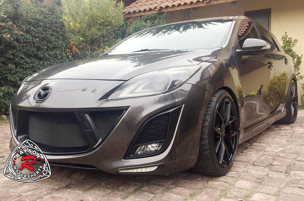 Mazda Mazda-3 Front Grille (2010-2011) GV Style – Bayson R Motorsports