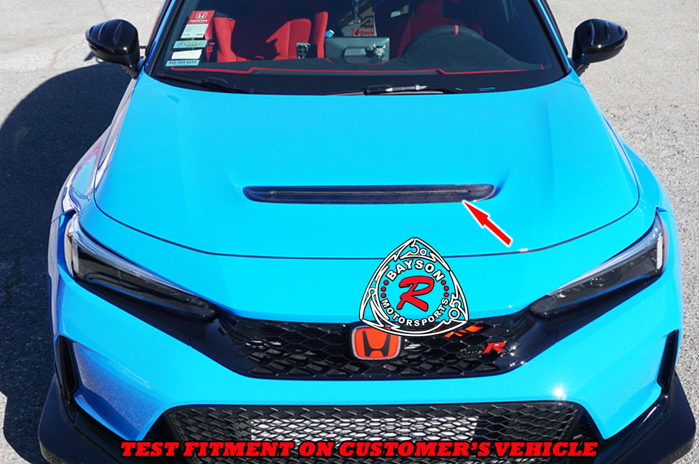 Honda Civic Type-R FL5 (2023-2025) Carbon Fiber Hood Vent OE Style ...