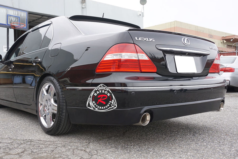 Lexus LS430 4Dr Sedan Rear Lip (2004-2006) C Style – Bayson R Motorsports