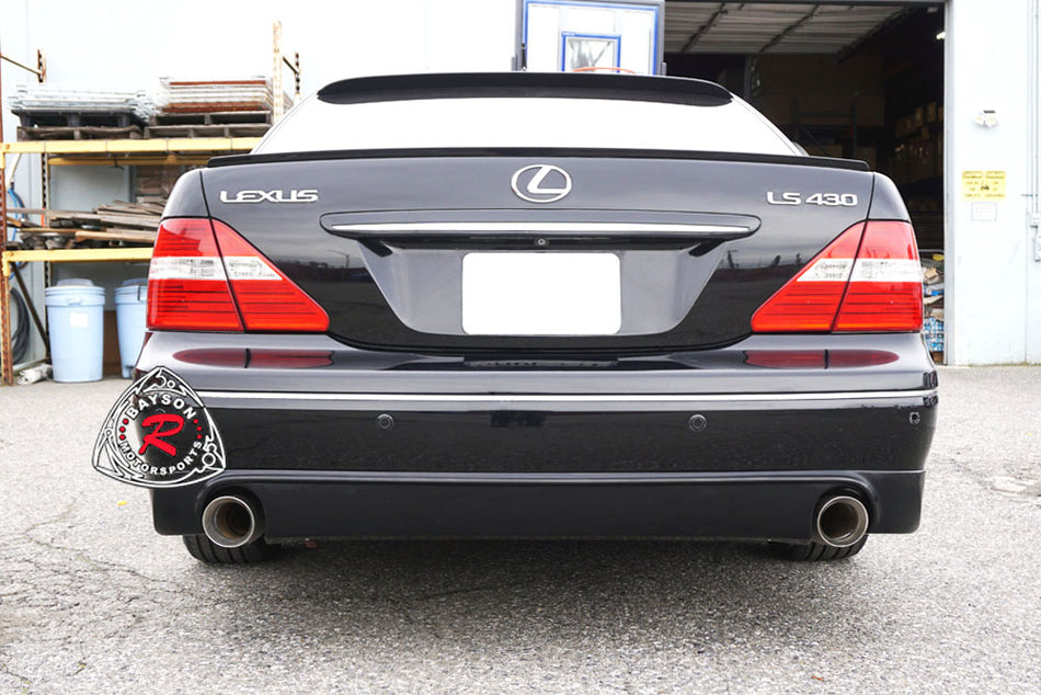 Lexus LS430 4Dr Sedan Rear Lip (2004-2006) C Style – Bayson R Motorsports