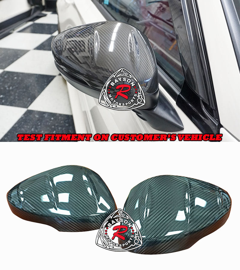 Honda Civic/Type R (FL5) Dry Carbon Fiber Side Mirror Cover ...
